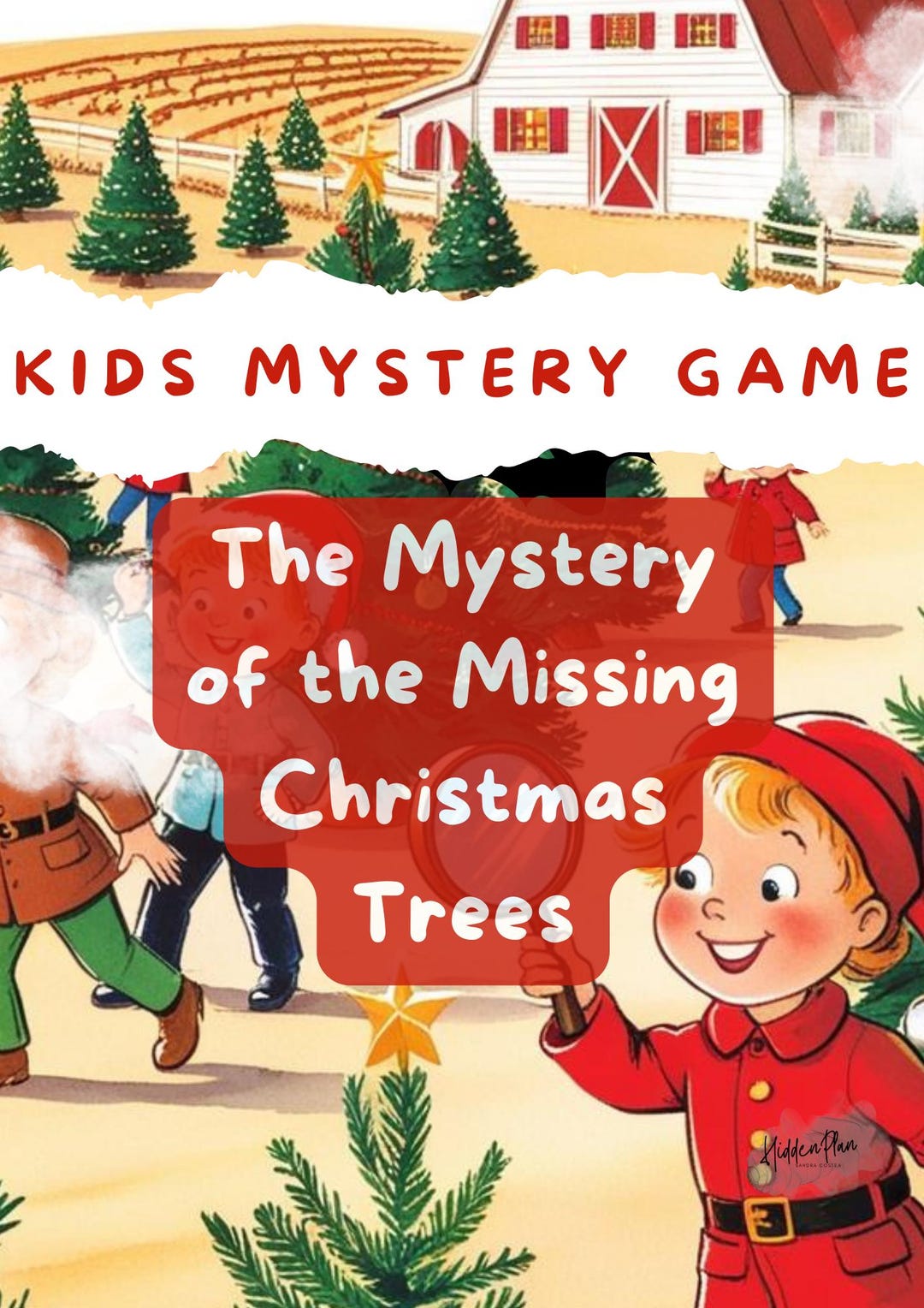 Christmas Mystery Game for Kids - Instant Download, No Print, Magical ...