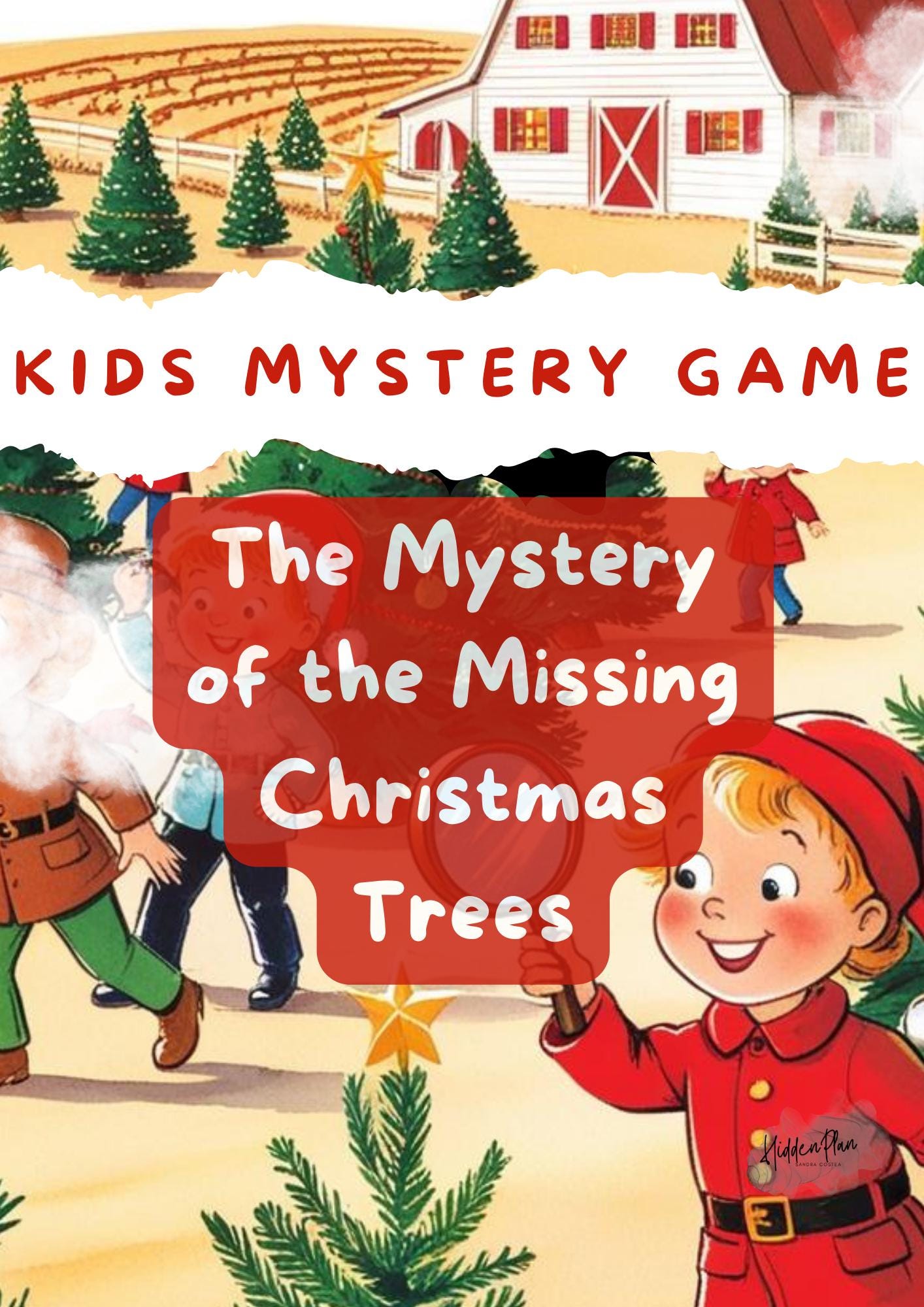 Christmas Mystery Game for Kids - Instant Download, No Print, Magical ...