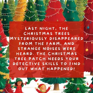 Christmas Mystery Game for Kids - Instant Download, No Print, Magical ...
