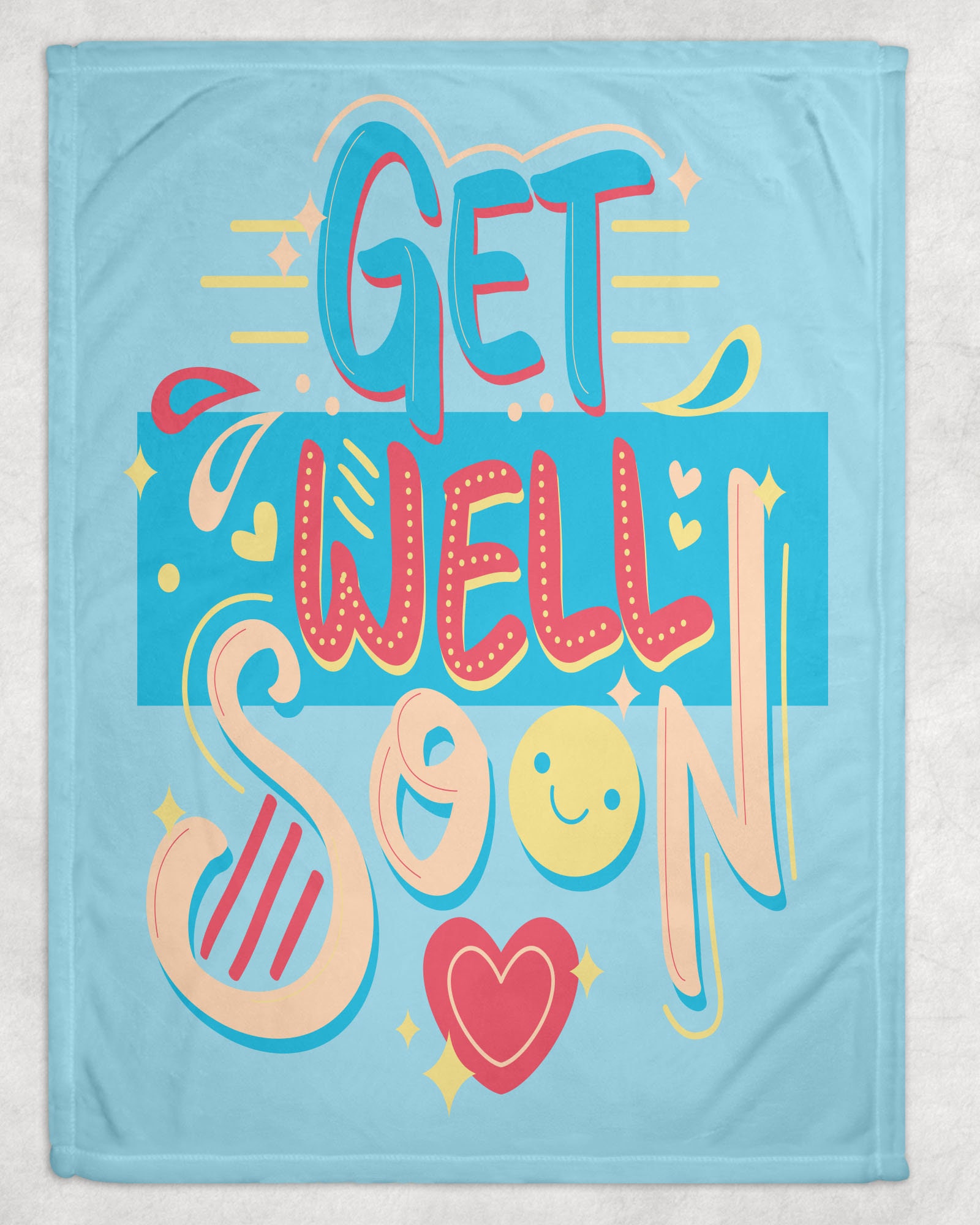 Get Well Soon Blanket Get Well Soon Gift Sick Men Gift - Etsy