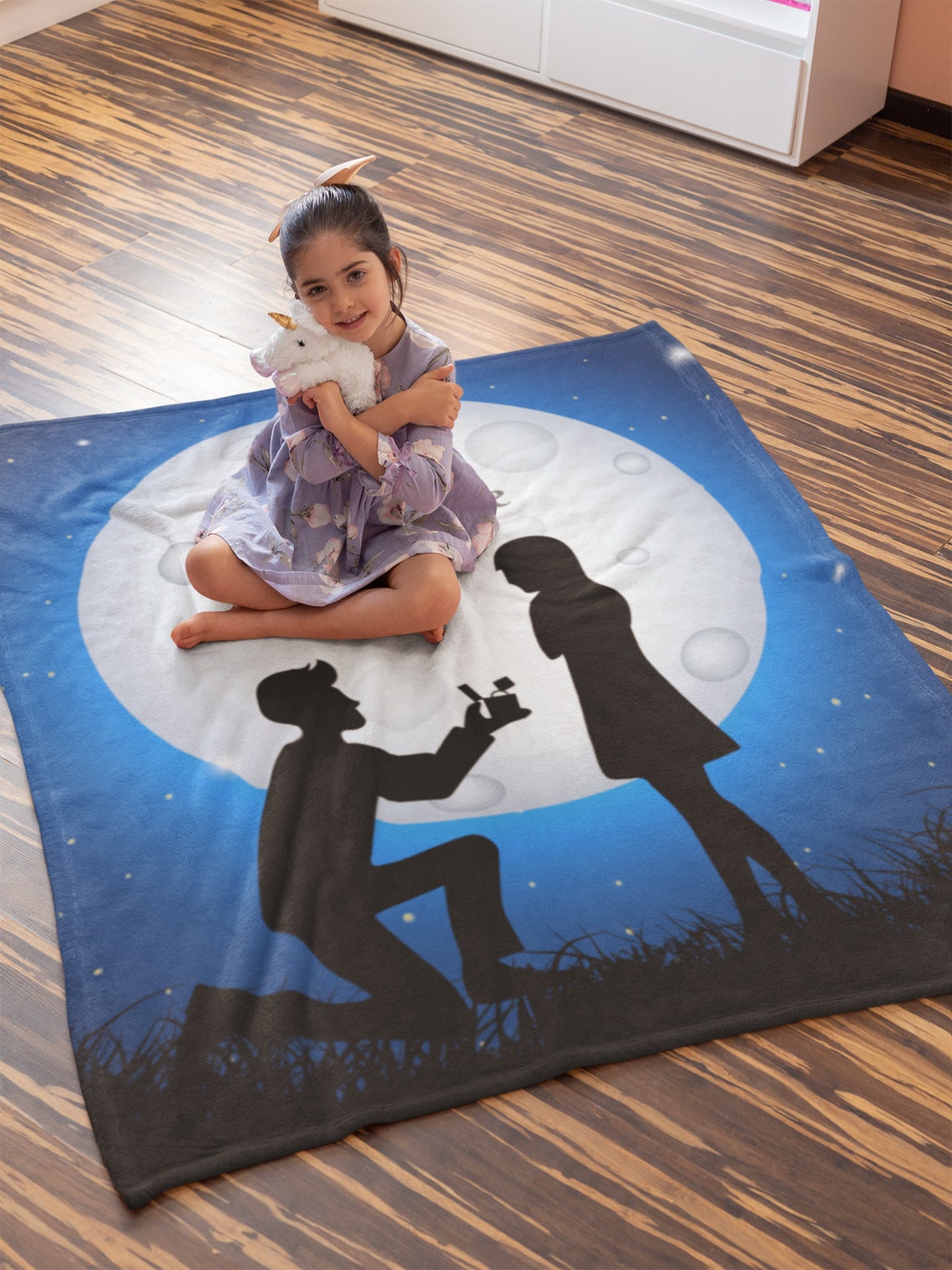 Marry Me Blanket Marriage Proposal Blanket Goth Marriage - Etsy