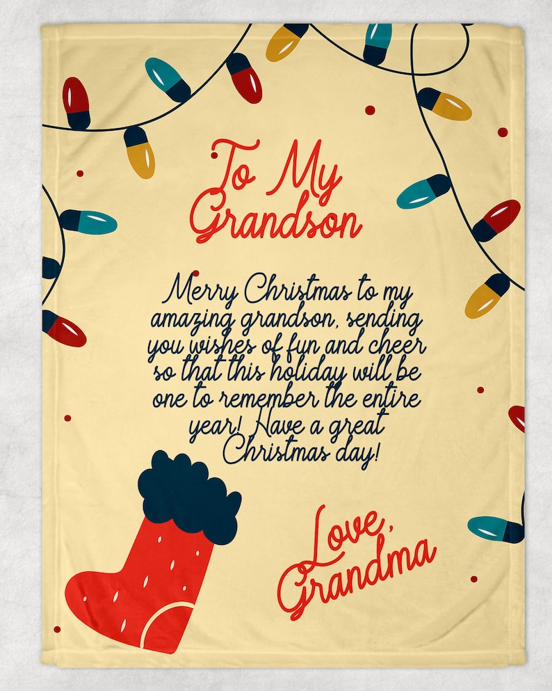 Interesting Info About Christmas Greetings For Grandson