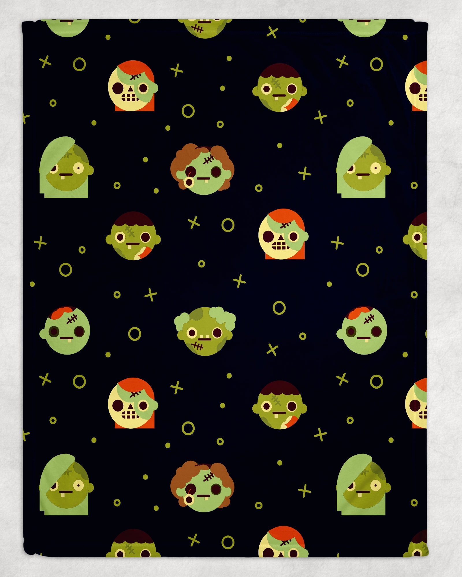 Zombie Claw Molted and Zombified Blanket-zombie Decor-skull Zombie ...