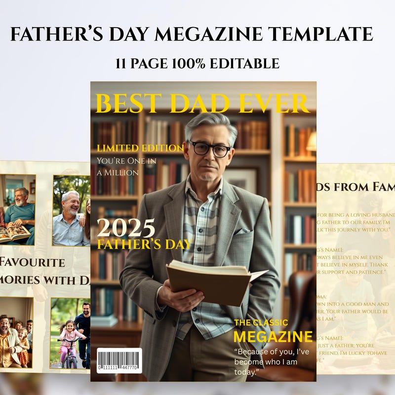 Magazine Invitation - Etsy