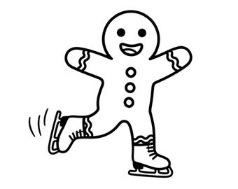 Gingerbread Man Svg Png: Cut Ready Digital Design for Cricut Silhouette ...