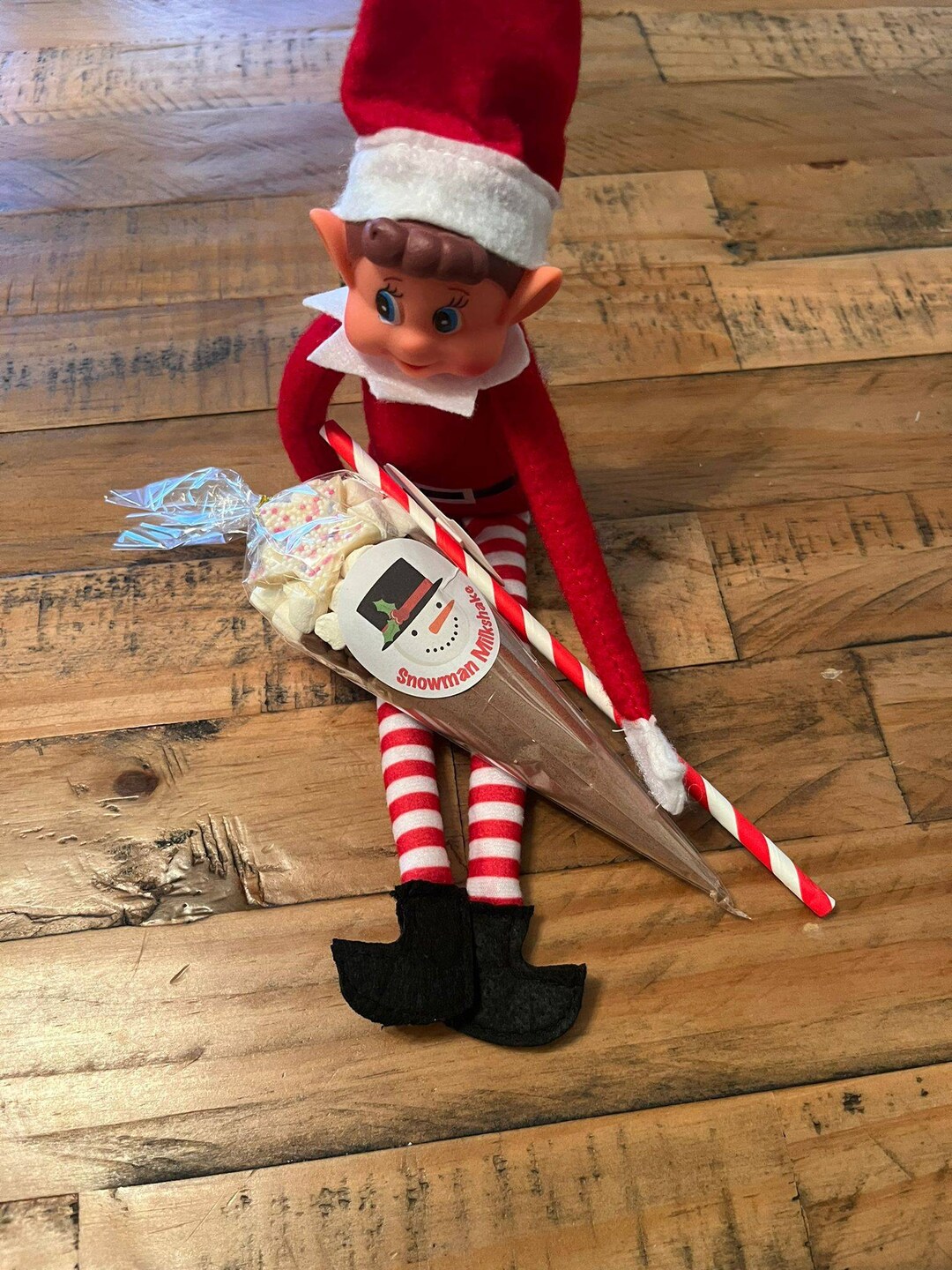 Chocolate Milkshake Mix, Elf on the Shelf Milkshake, Christmas ...