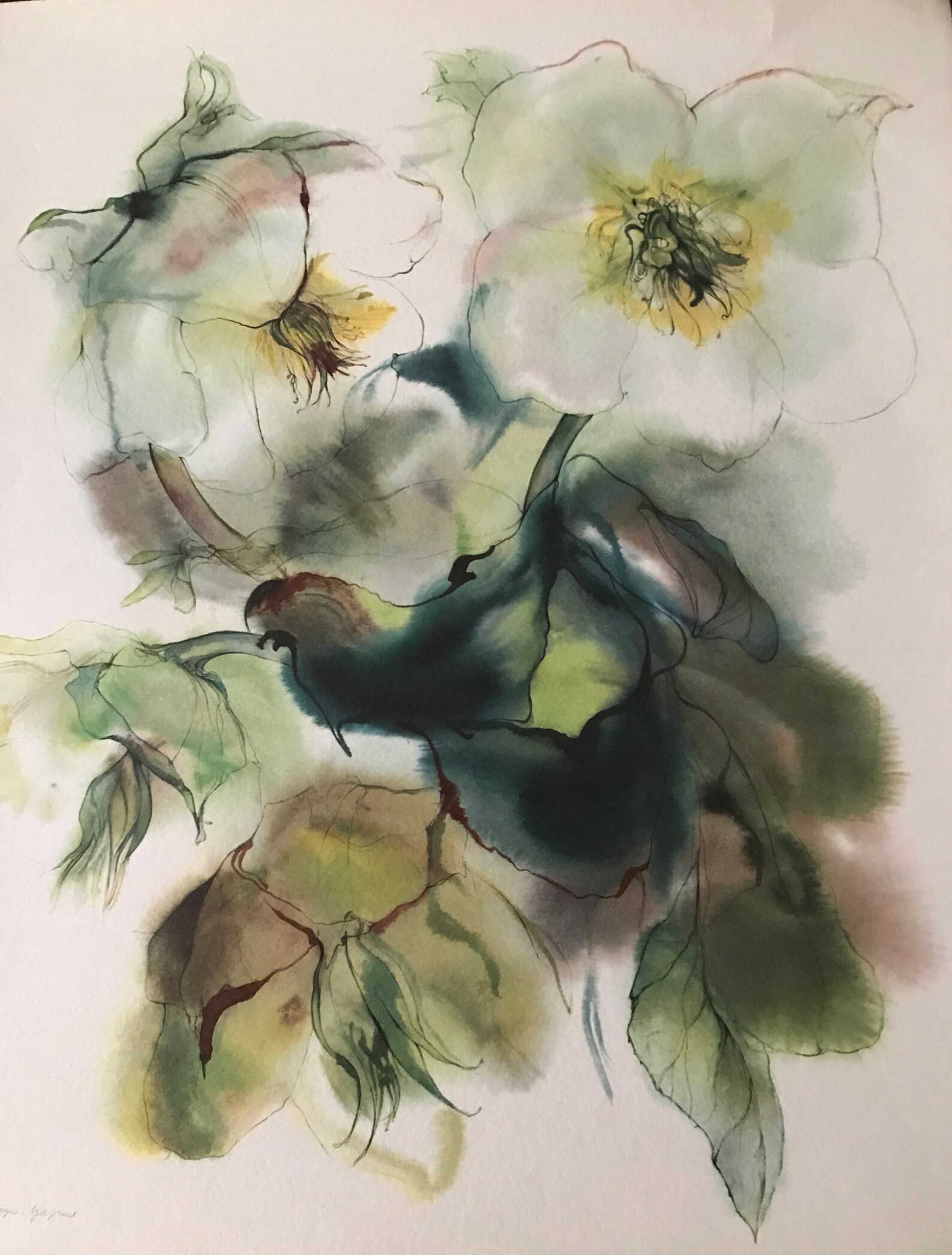 Collection of Paintings by German Artist Klaus Meyer-gasters (1925-2016 ...
