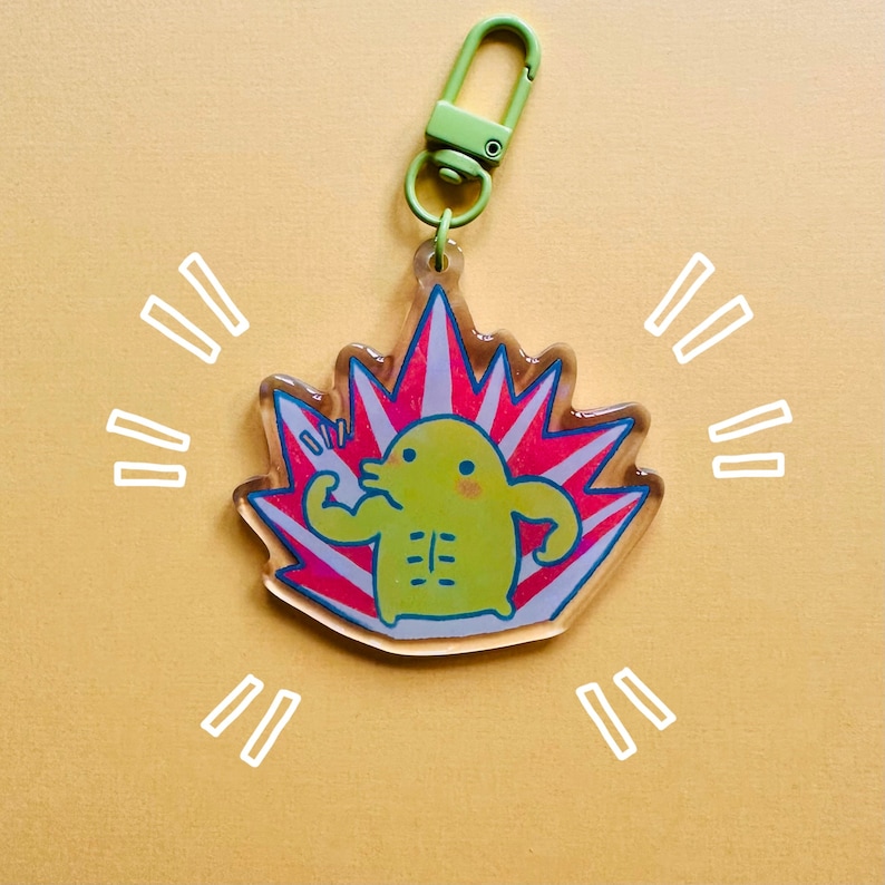 Kuchipatchi 'kuchi-buff-chi' Holographic Keychain - Etsy