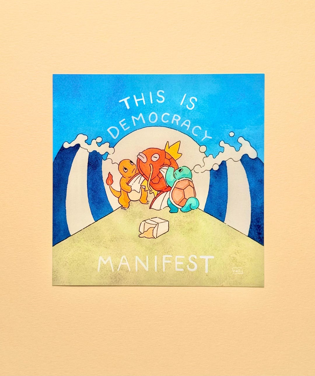 This is Democracy Manifest - Magikarp - Squirtle - Charmander - Art ...