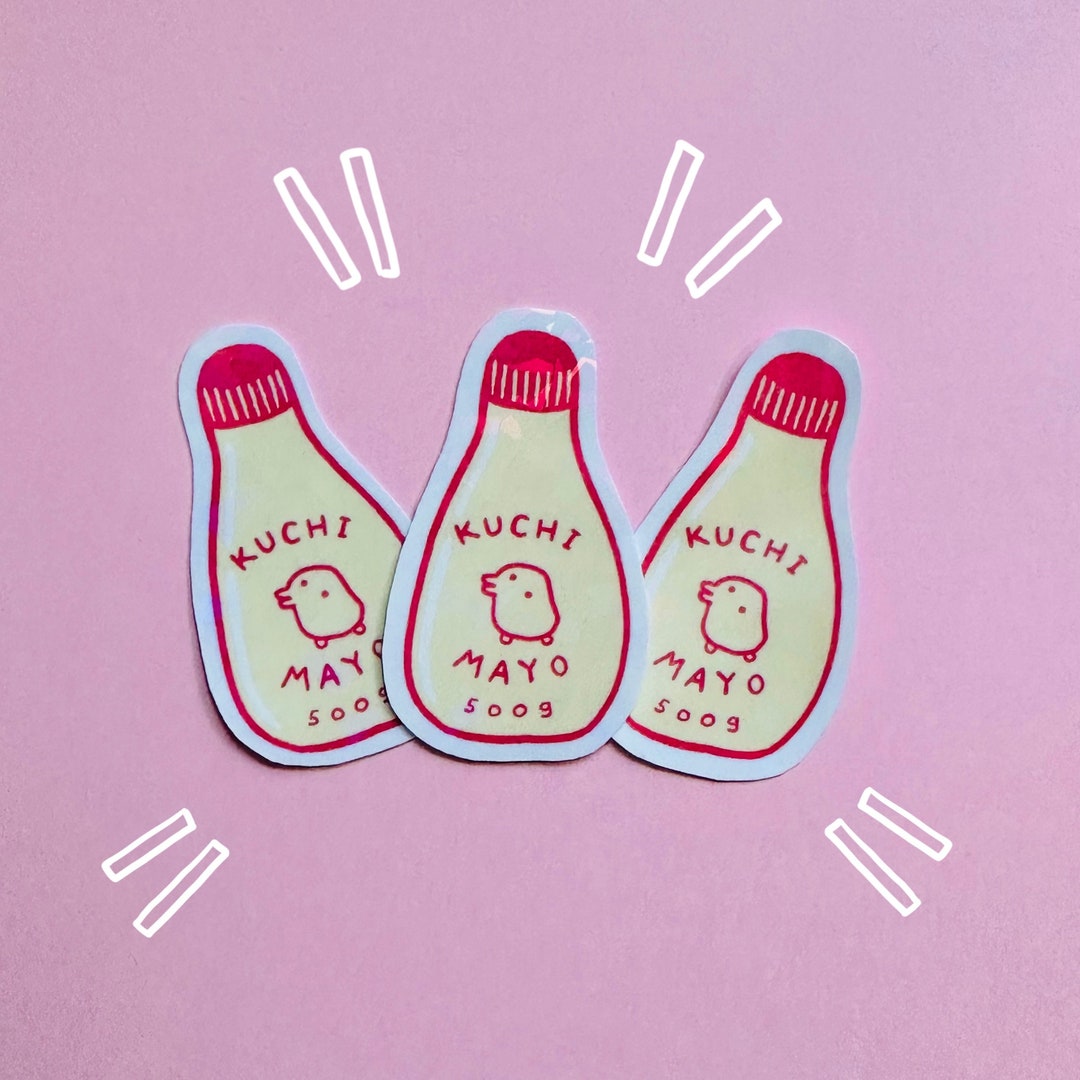 Kuchipatchi Mayo Holographic Vinyl Sticker - Tamagotchi Sticker - Cute ...