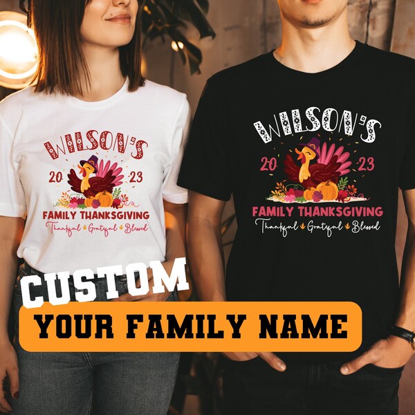Family Thanksgiving Shirts - Etsy