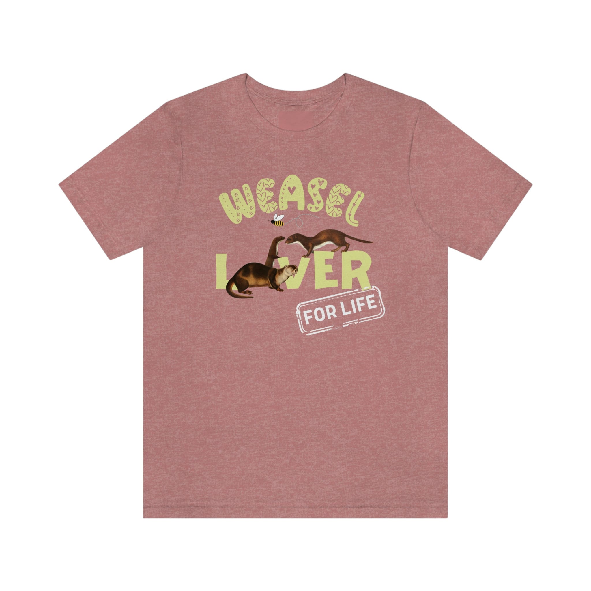 Weasel Shirt, Weasel T-shirt, Cute Weasel Tee, Weasel Tee, Animal Tee ...