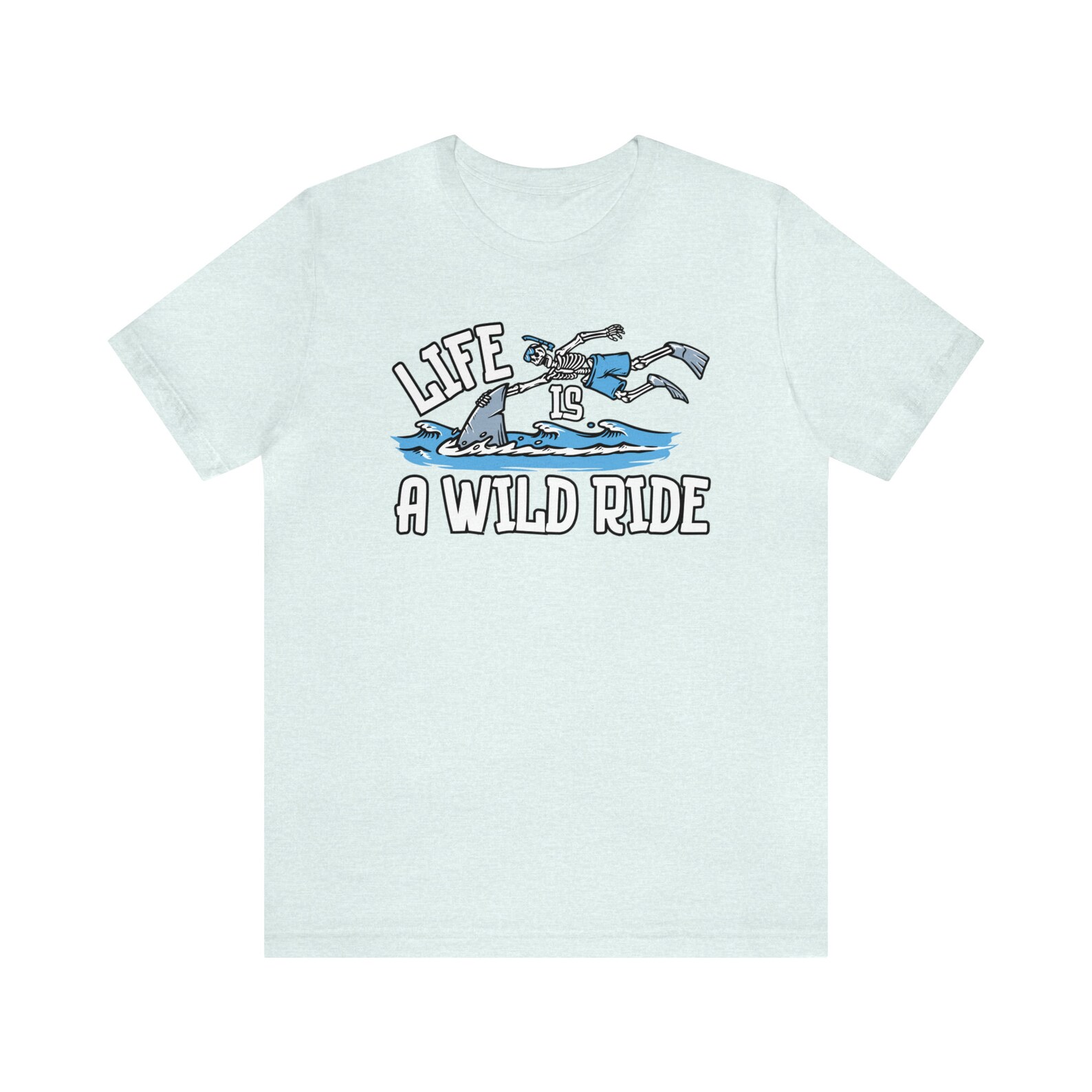 Life is Shirt, Life Shirt, Skeleton Shirt, Enjoy Life, Shark Shirt ...