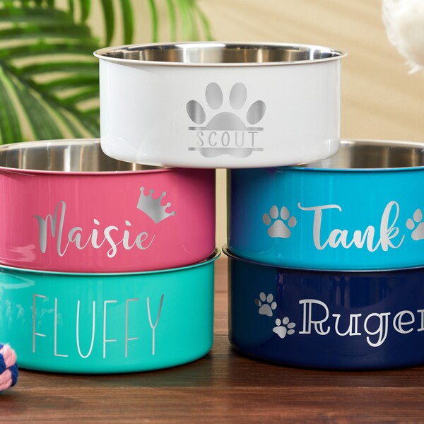 Custom Dog Bowls - Etsy