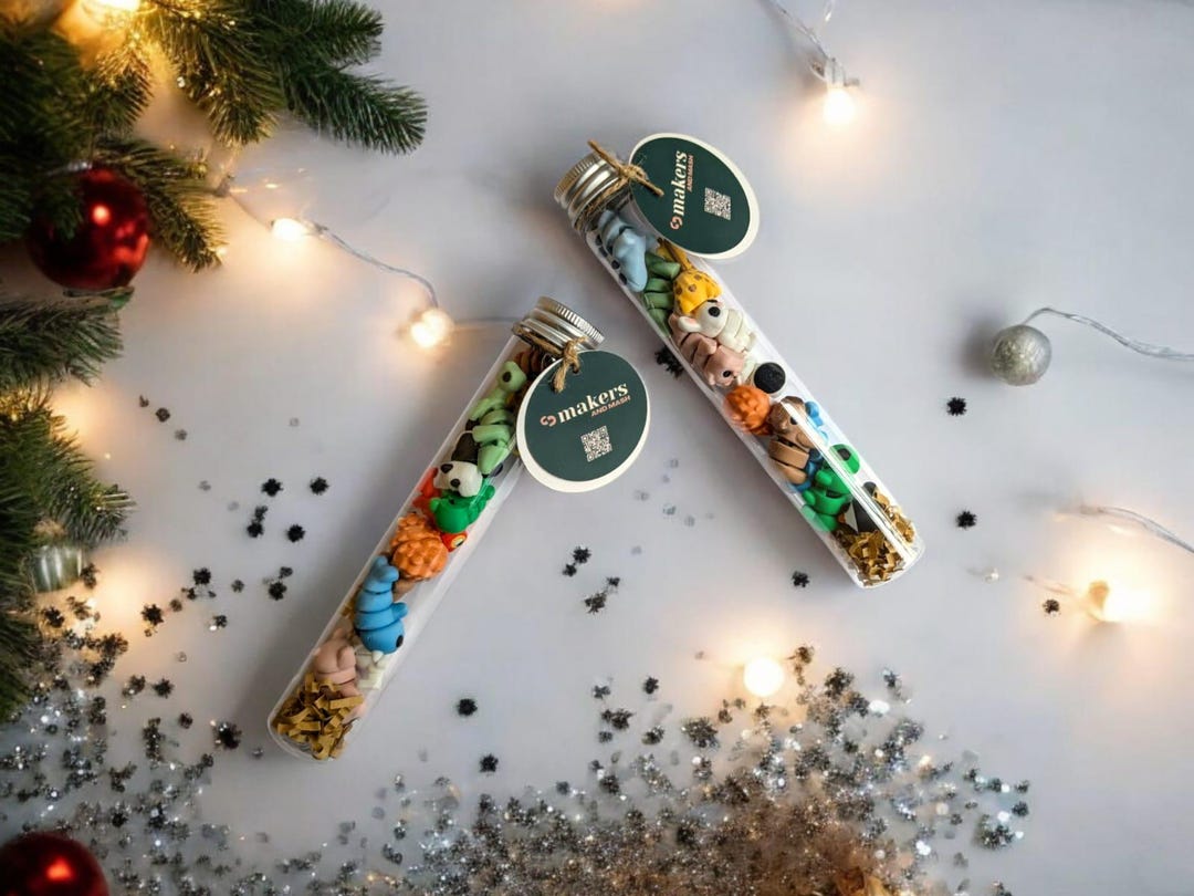 Tube of 11 Mini Desk Buddies - Set of 11 Mini Desk Buddies Animal ...