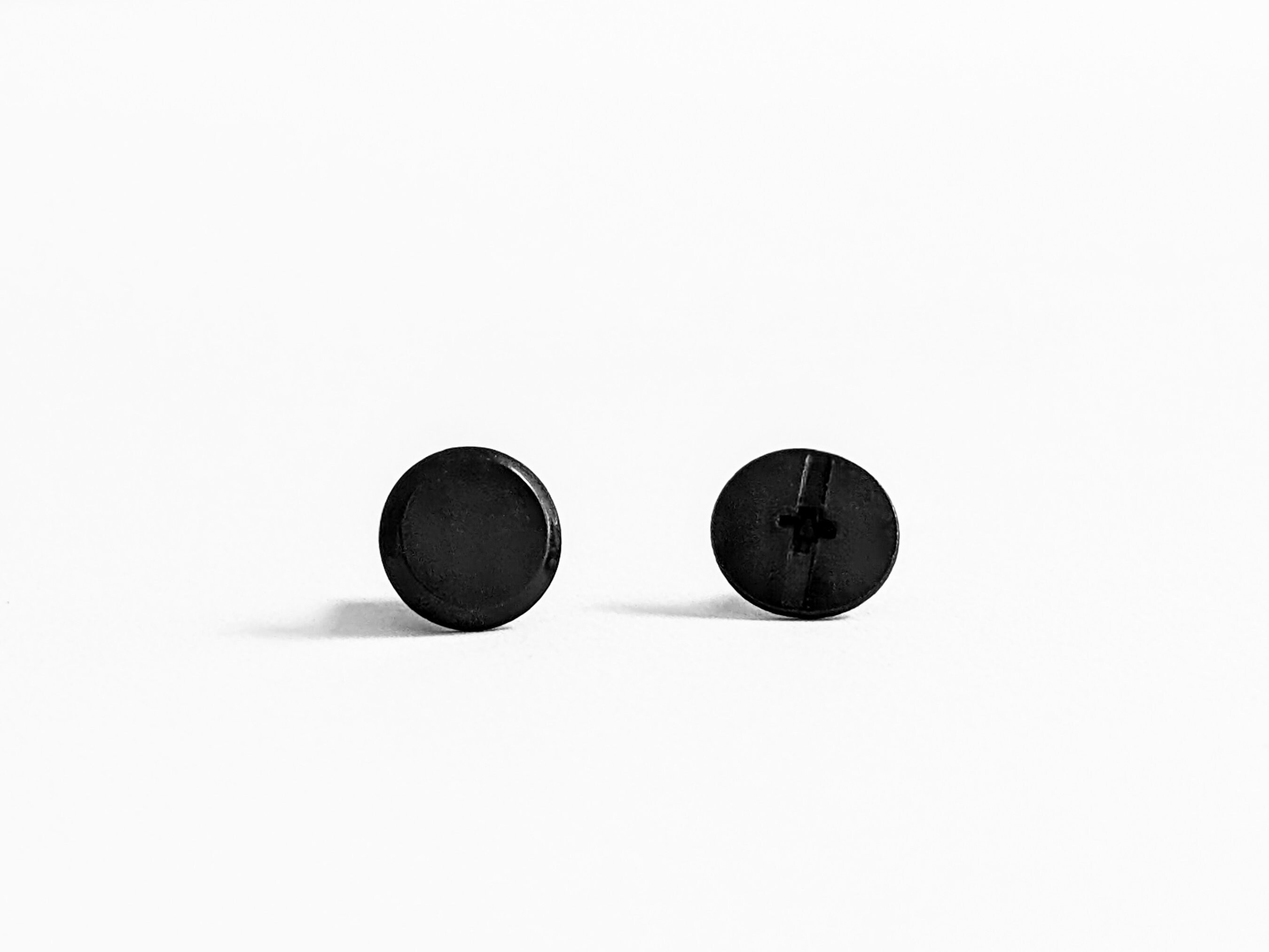 Matte Black Chicago Screws: 304 Stainless Steel Rivets for Biothane ...