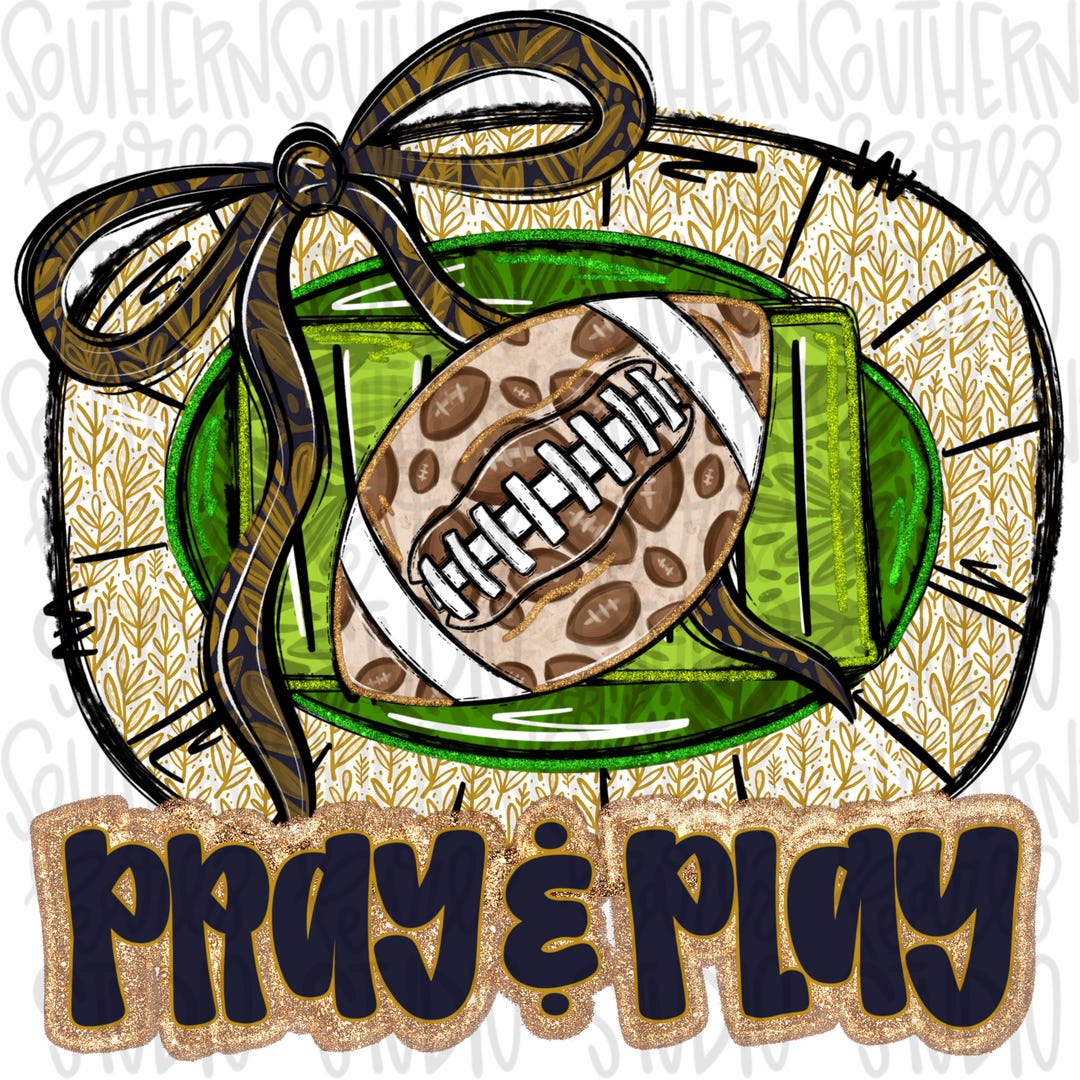 Vegas Gold Football Stadium PNG: Leopard Glitter Design (digital ...