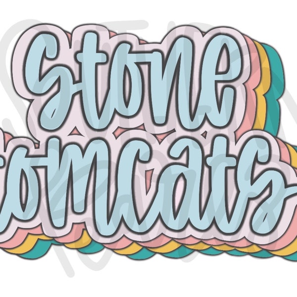 Stone Tomcats Png - Etsy
