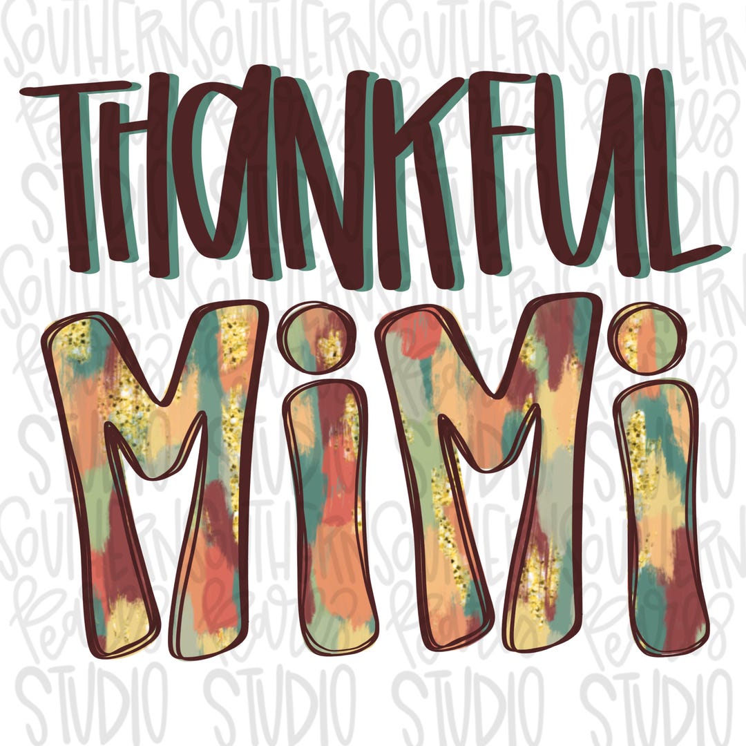 Thankful Mimi | Fall | Sublimation Design | Digital Download | Women’s ...