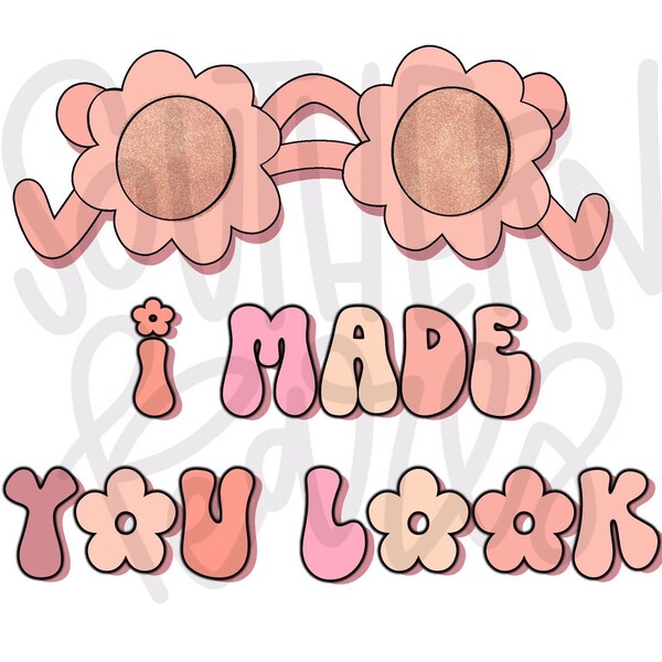 Made You Look Png - Etsy