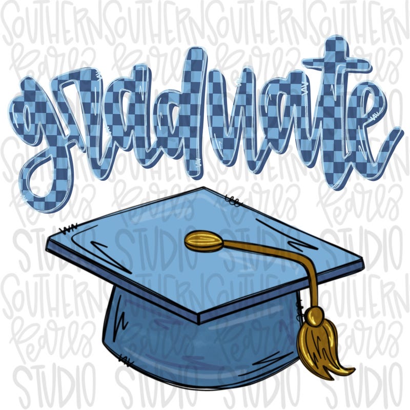 Bluey Graduation Cap - Etsy