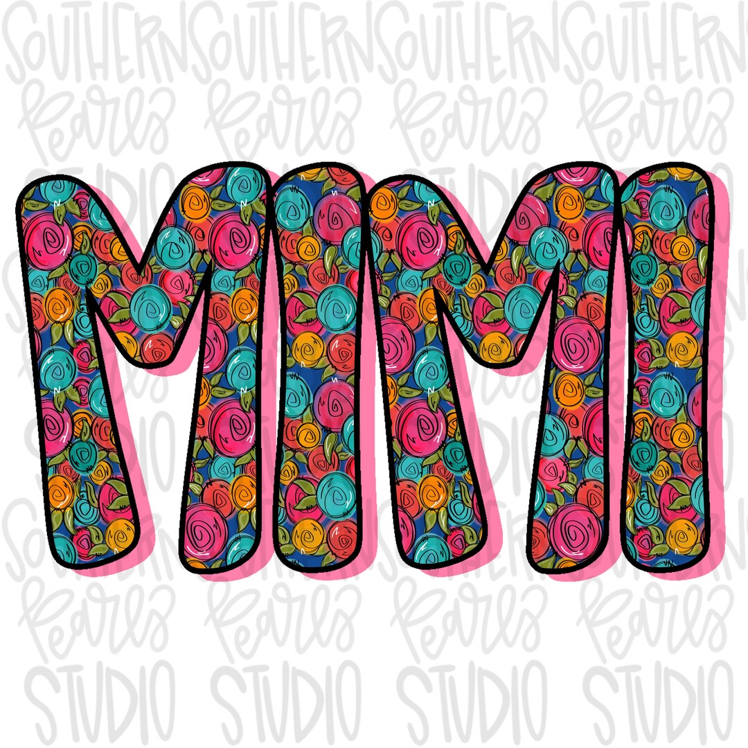 Mimi Floral | Sublimation Design | Digital Download | Women’s, Kids ...