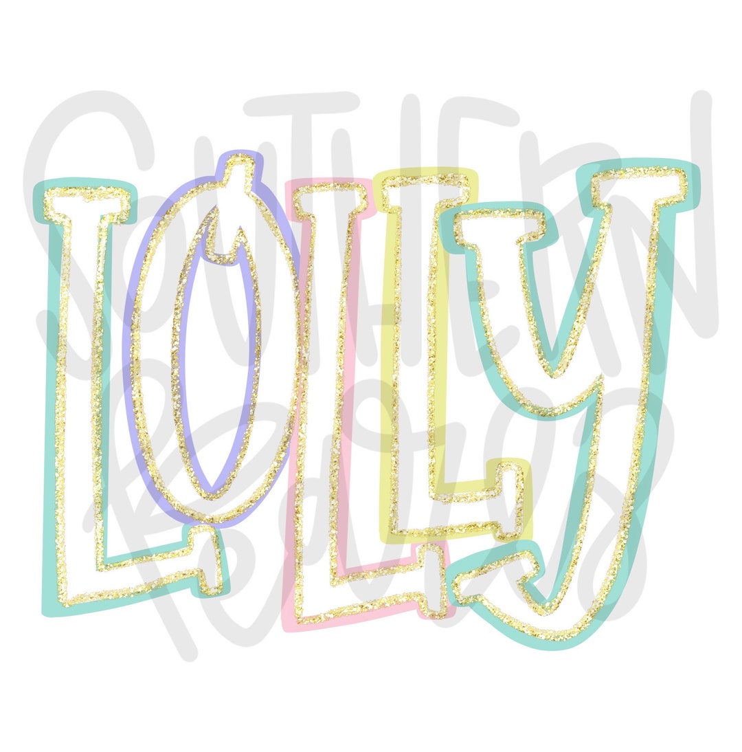 LOLLY | Sublimation Design | Digital Download | Women’s, Kids Shirt PNG ...
