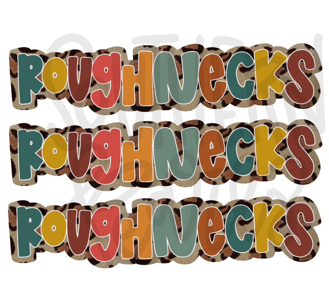 Roughnecks | Mascot | Sublimation Design | Digital Download | Women’s, Kids Shirt PNG - Etsy