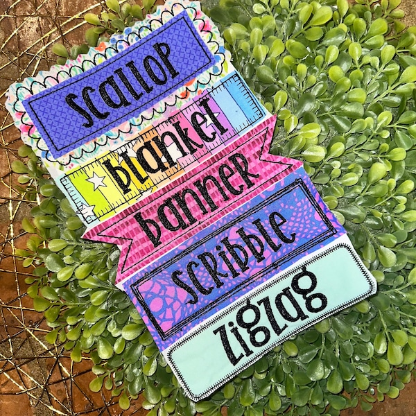 Applique Name - Etsy