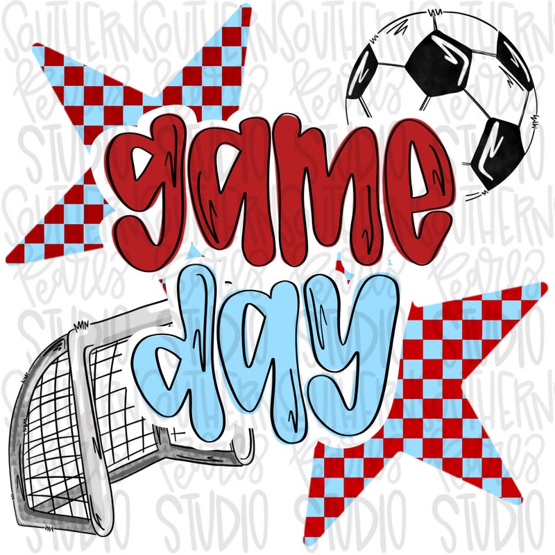 Game Day Soccer Png - Etsy