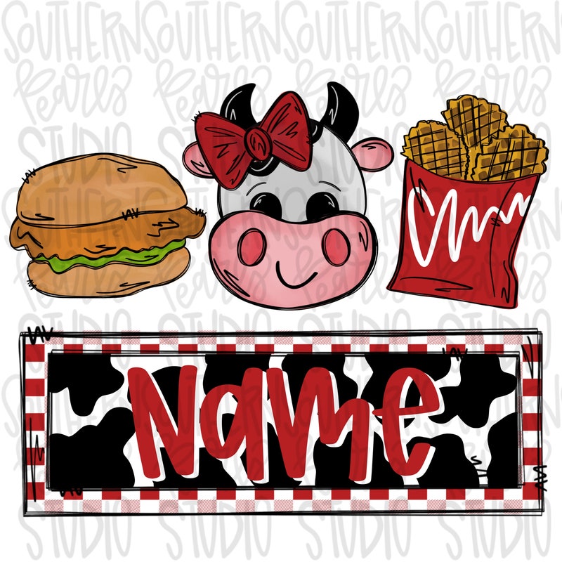 Chick Fil a Name Tags - Etsy