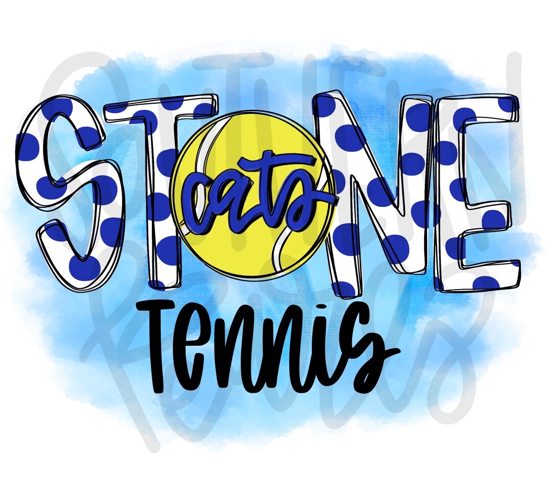 Stone Tomcats Tennis | Sublimation Design | Digital Download | Women’s ...