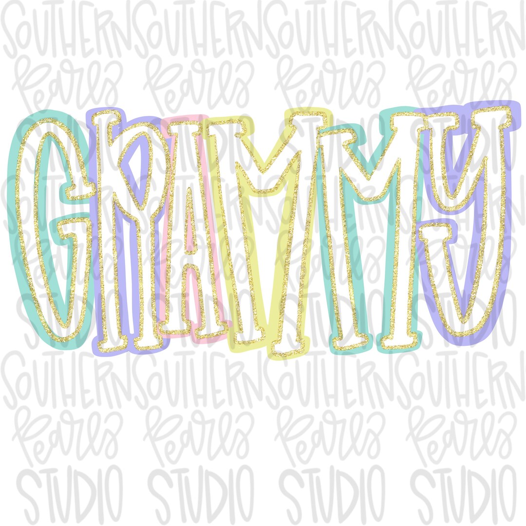 Grammy | Sublimation Design | Digital Download | Women’s, Kids Shirt ...