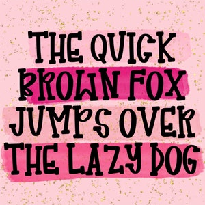 Phoebe Font, Handwritten Font, Procreate Font, Cricut Font, Silhouette ...