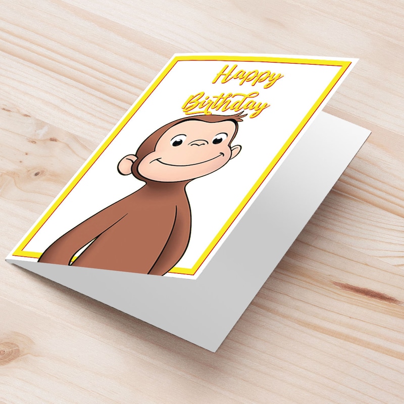 Curious George Birthday - Etsy