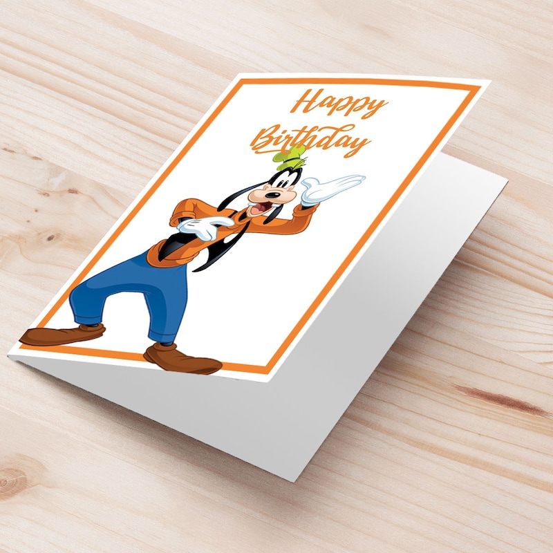 Goofy Dad Card - Etsy