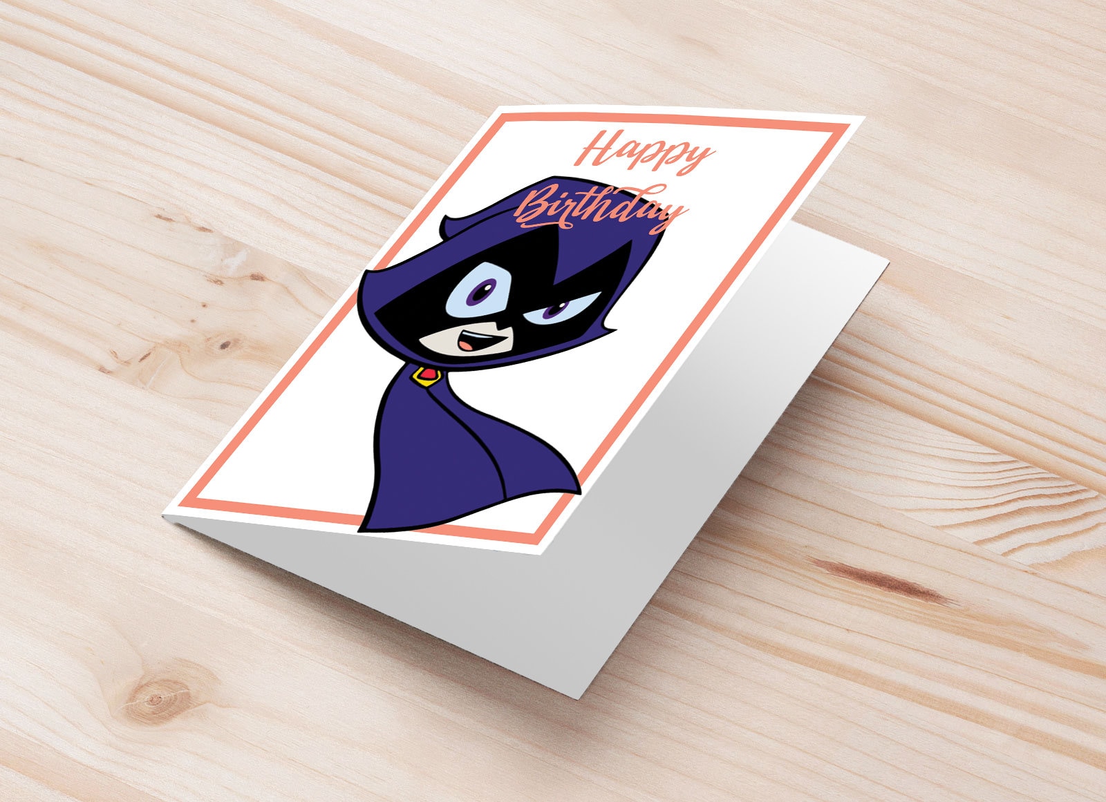 The Teen Titans Birthday Greeting Card | Teen Titans Printable Bday ...