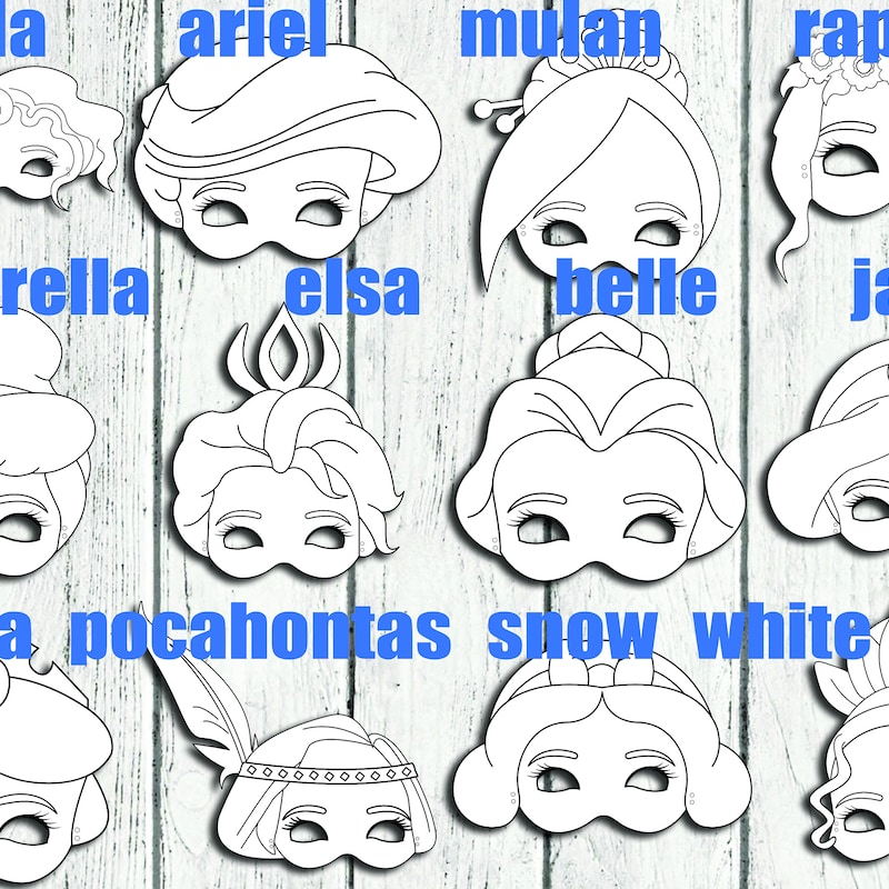 Princess Mask - Etsy