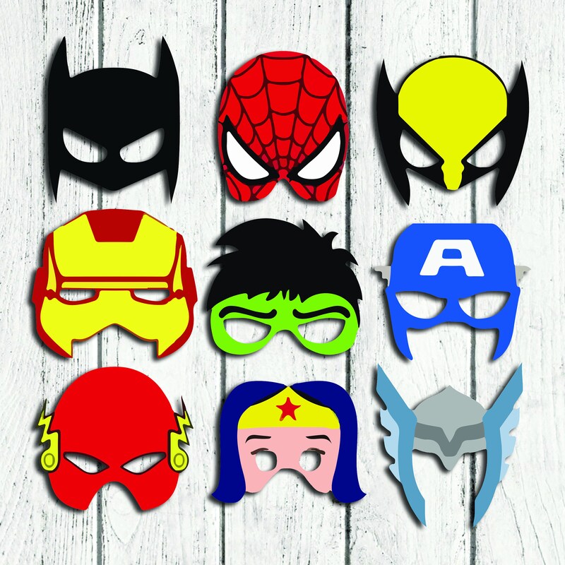 Avengers Mask - Etsy