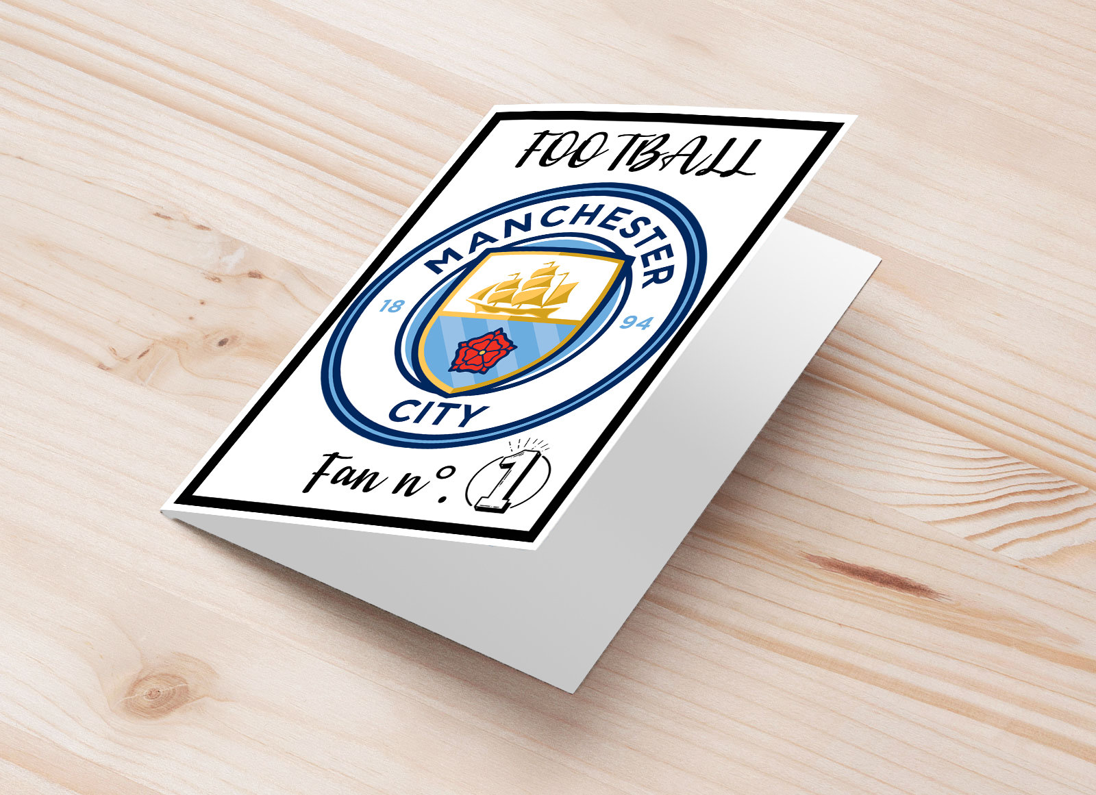 Manchester Birthday Invitation | Manchester Football Fan Birthday ...
