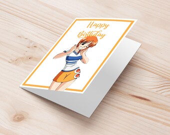 Nami Birthday Greeting - Etsy