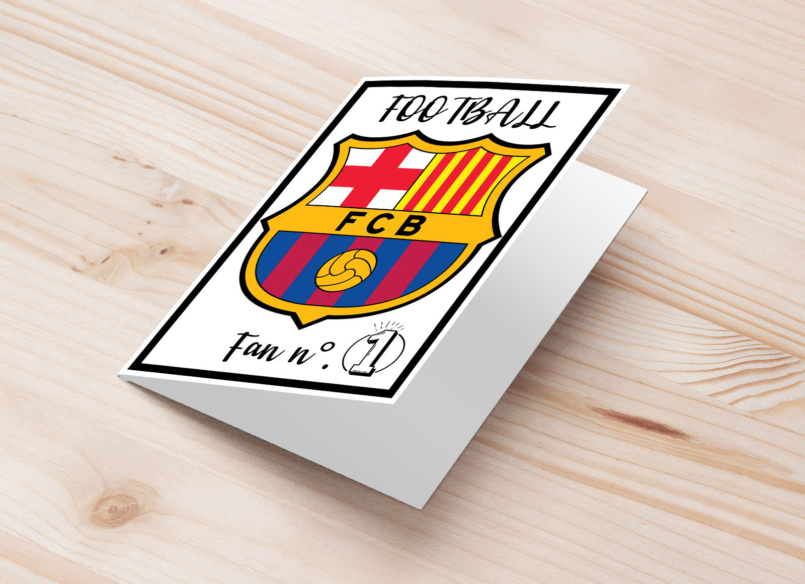 Barcelona Birthday Invitation | Barcelona Football Fan Birthday ...