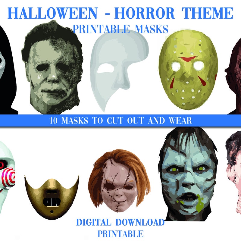 Scary Mask - Etsy