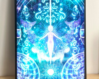 Light Codes Art - Etsy