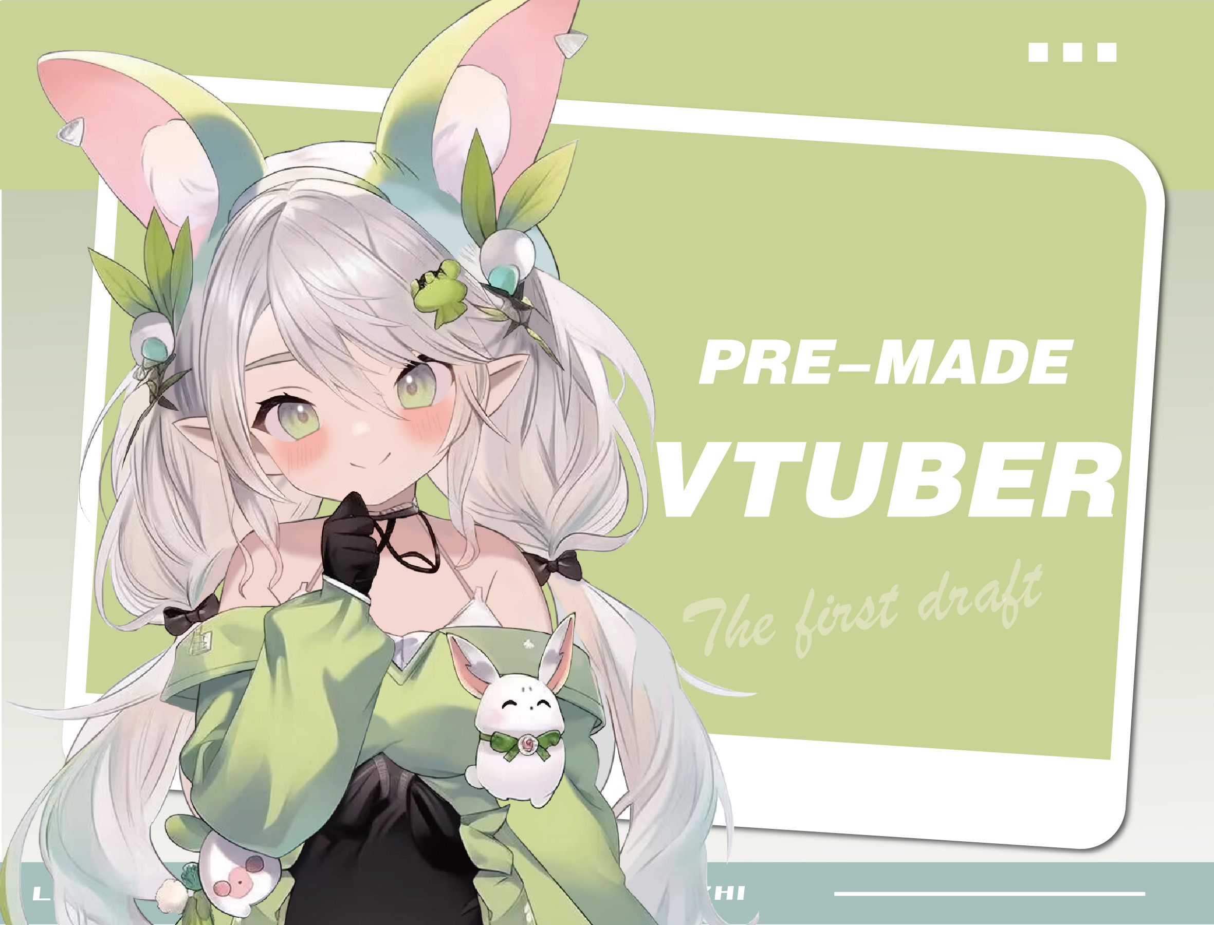Modelo Vtuber personalizado / modelo live2d prefabricado / Diseño Vtuber / Sala Vtuber / modelo ...
