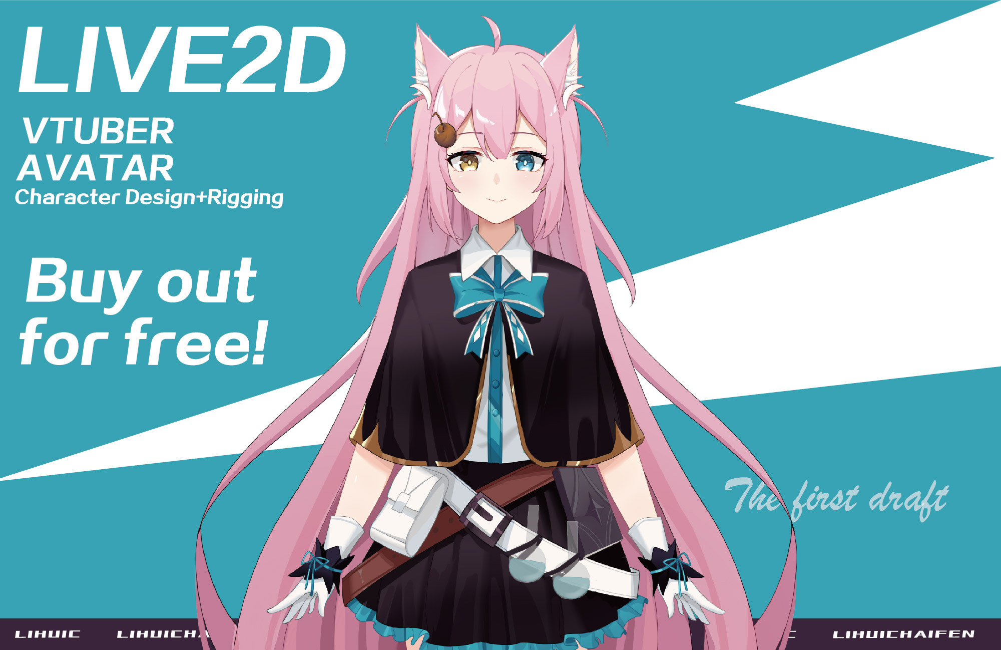 Custom Vtuber Model / Live2d Model Premade/ Vtuber Design / - Etsy Australia