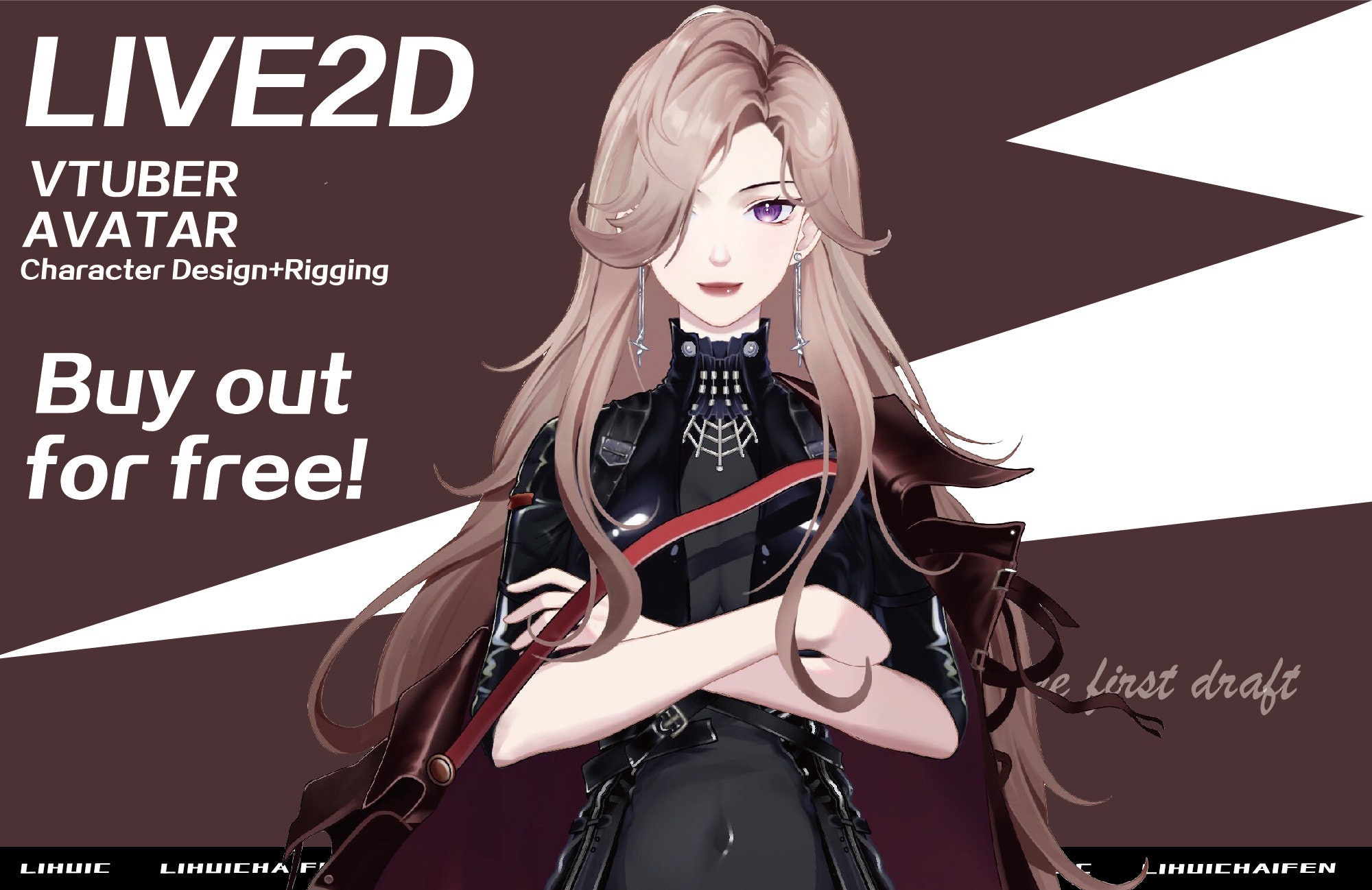 Custom LIVE2D Vtuber Model / Vtuber Commission / Vtuber Design - Etsy UK