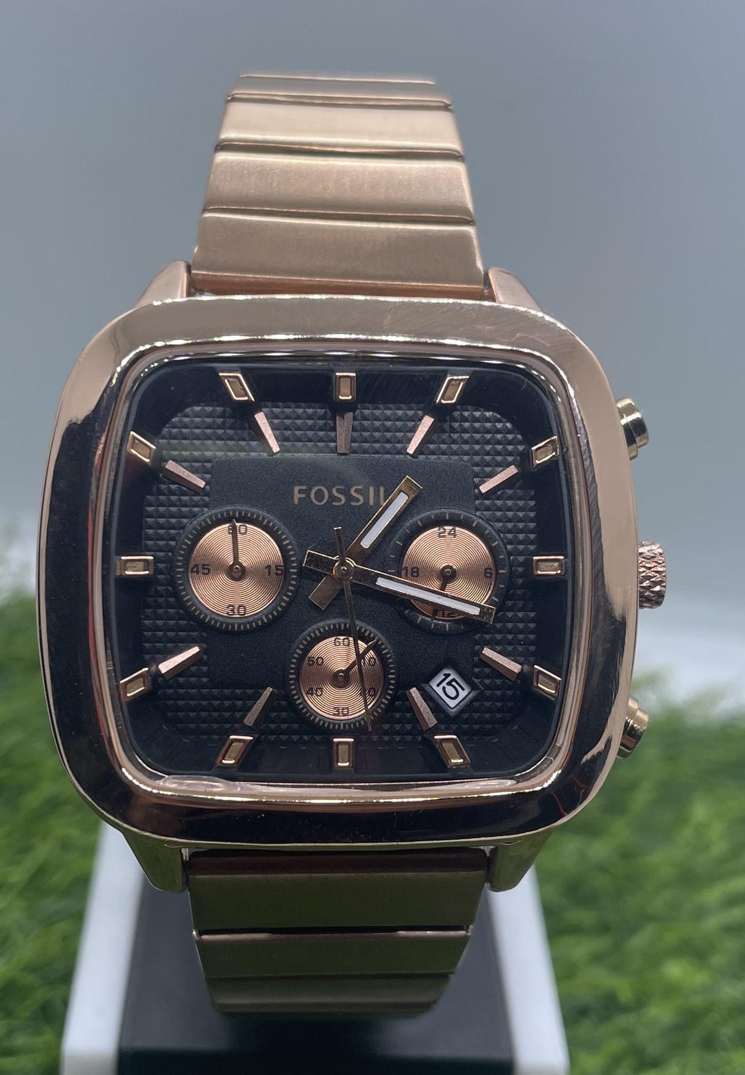 New Fossil Retro Analog Digital Stainless Steel Men's Watch FS5889 - Etsy