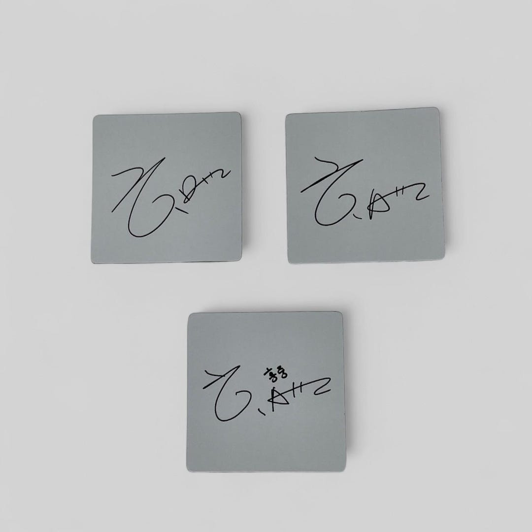 Ateez Signature Stickers - Etsy