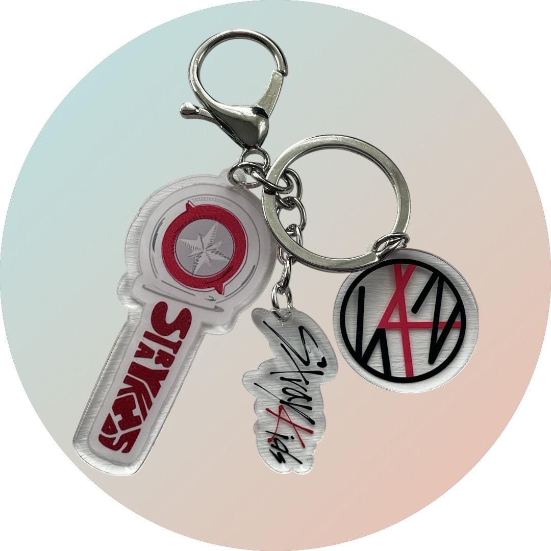 SKZ Light Stick/logo Acrylic Keyring - Etsy